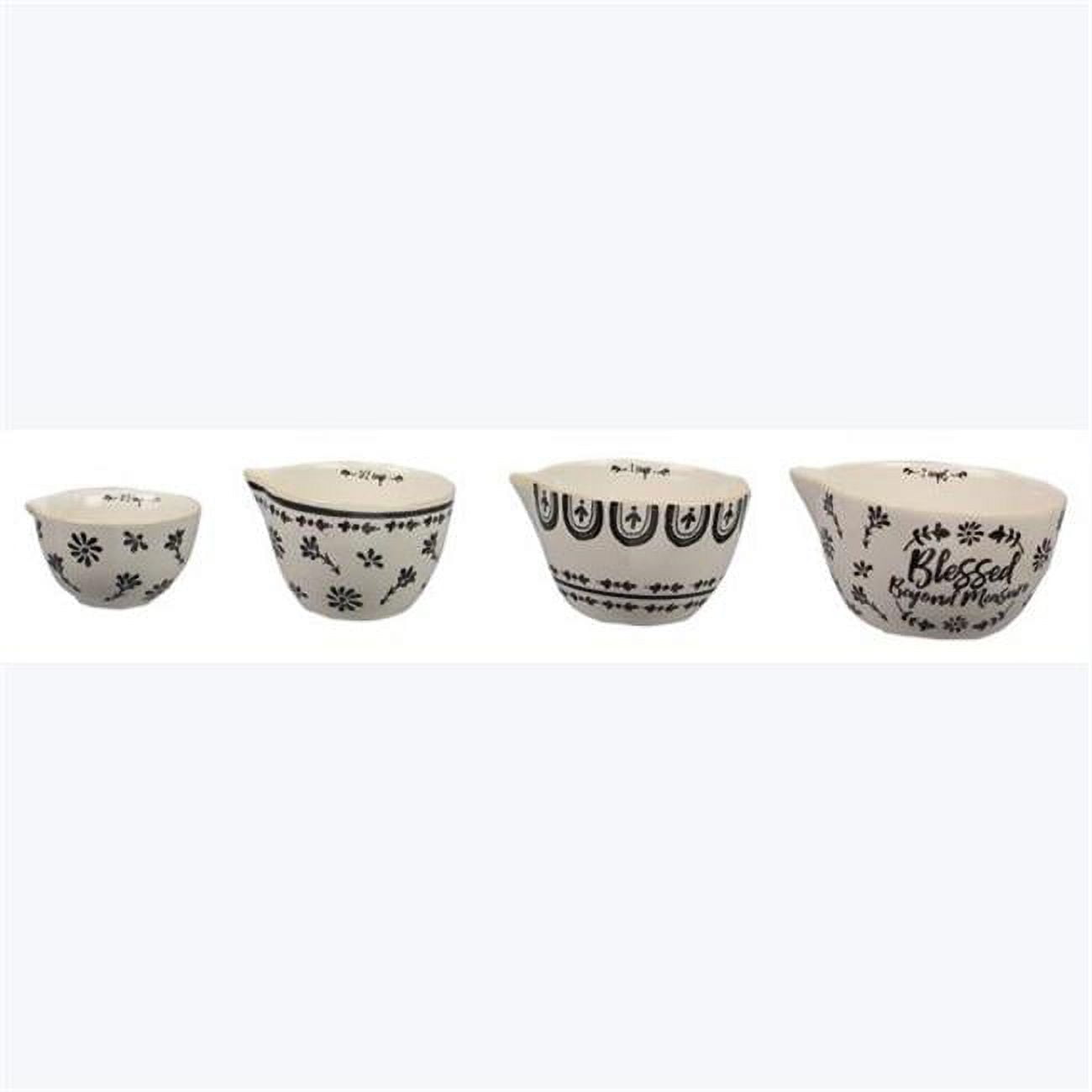 Ceramic Coffee & Faith Measuring Cups - 4 Piece - Walmart.com