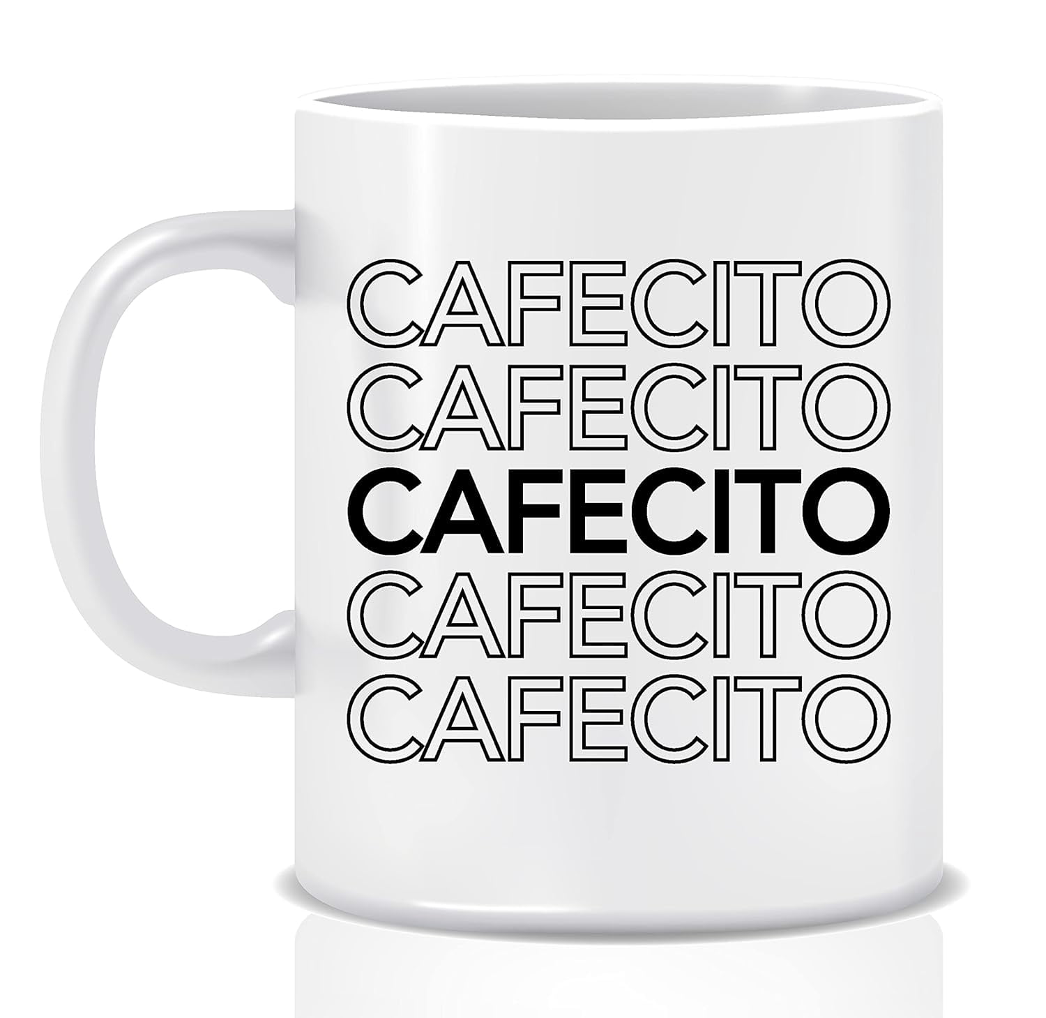Ceramic Coffee Mug, Cafecito Coffee Mug, 11oz Coffee Mug, Perfect for ...