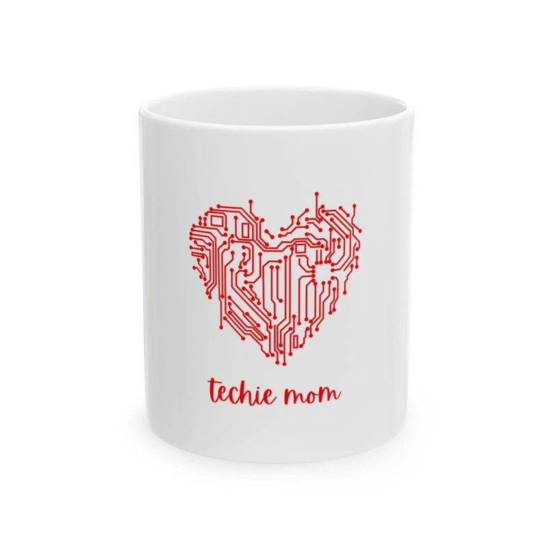 Ceramic Coffee Mug Techie Mom Design Gift for Data Scientis - Walmart.com