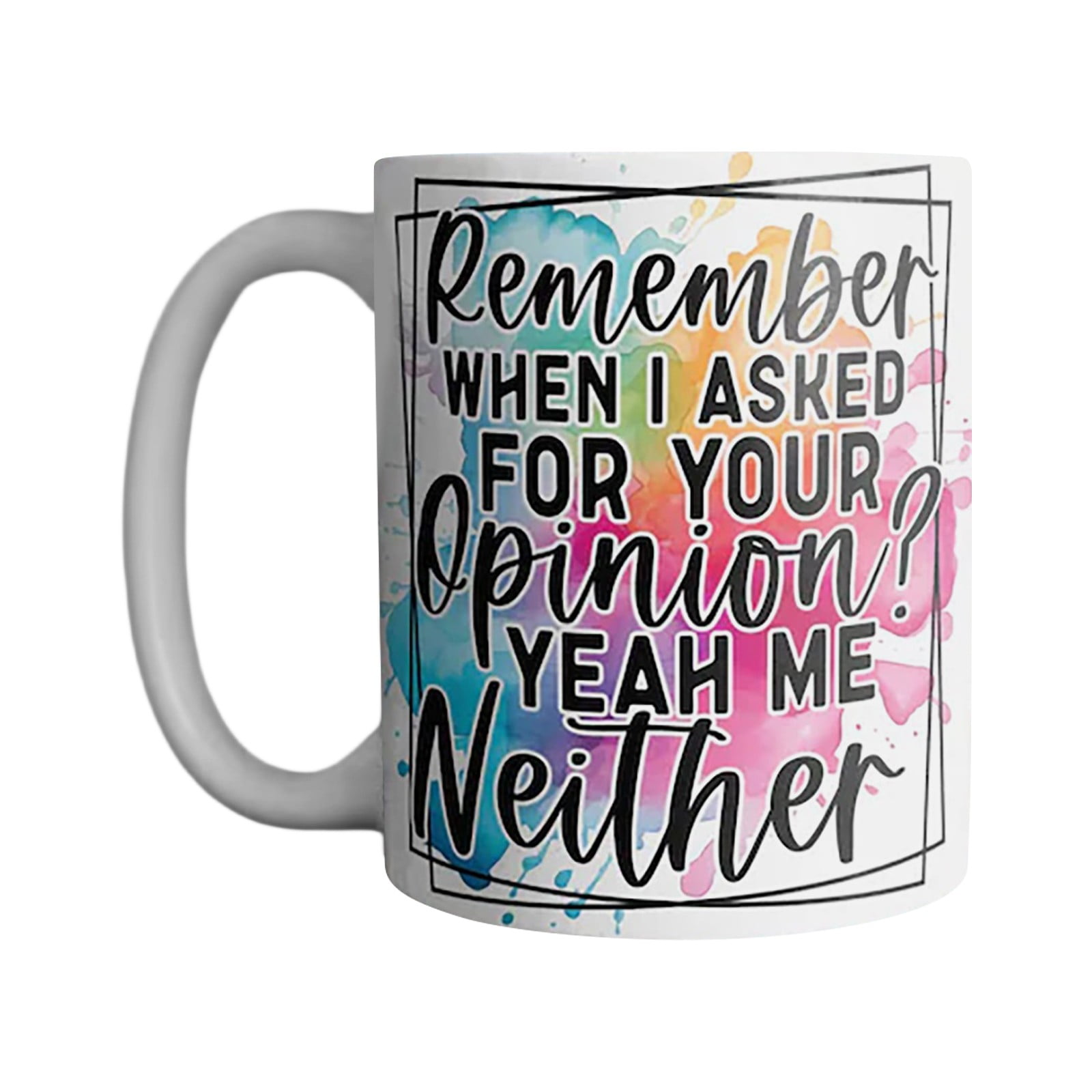 Ceramic Coffee Tea Mugs Funny Sarcastic Office Mug Gift for Colleague ...