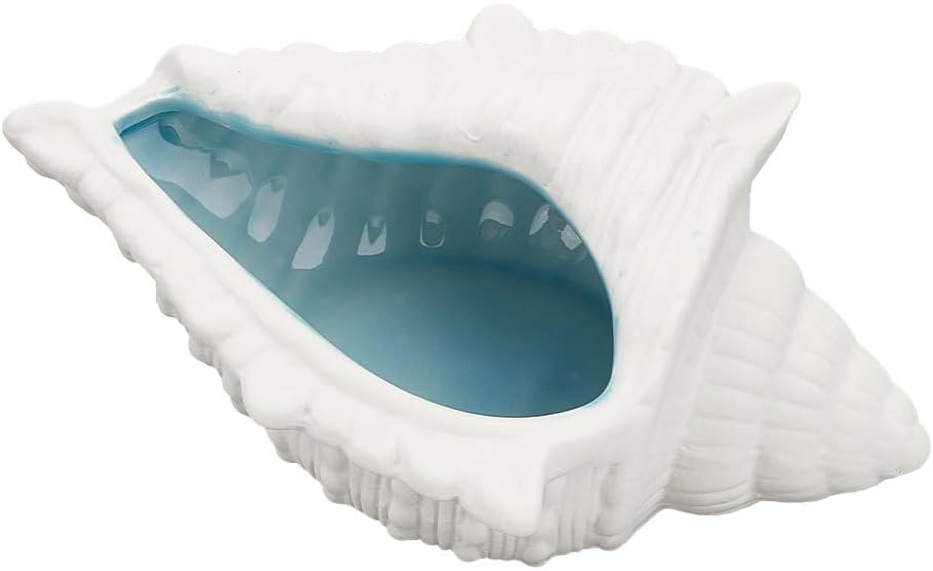 Ceramic Conch Jewelry Dish Tray Shell Shape Jewelry Plate Storage Tray ...