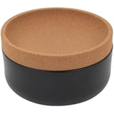 Ceramic & Cork Large Produce Bowl with Lid - Breathable Design Extends ...