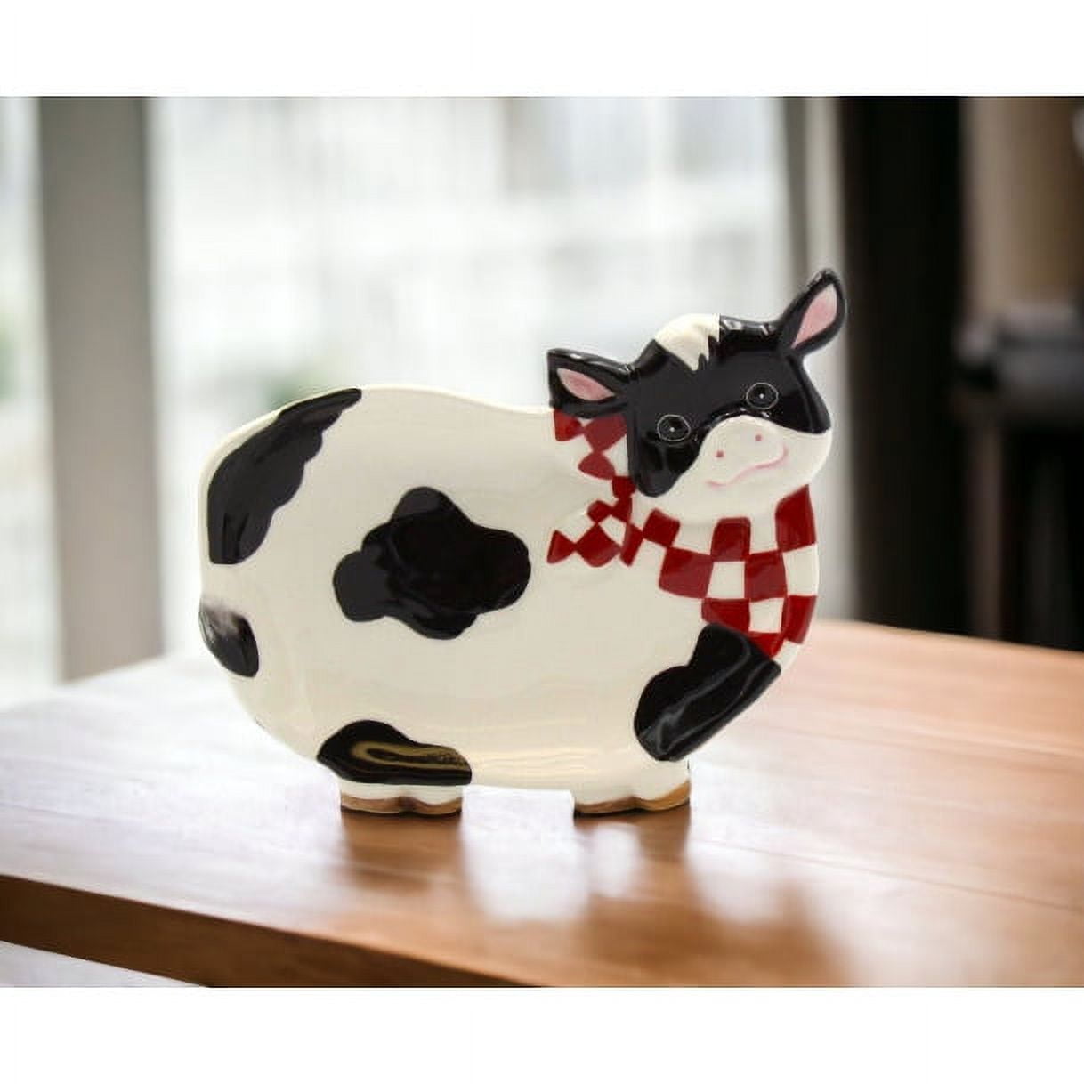 Ceramic Cow Candy Dish Set of 2 - Walmart.com