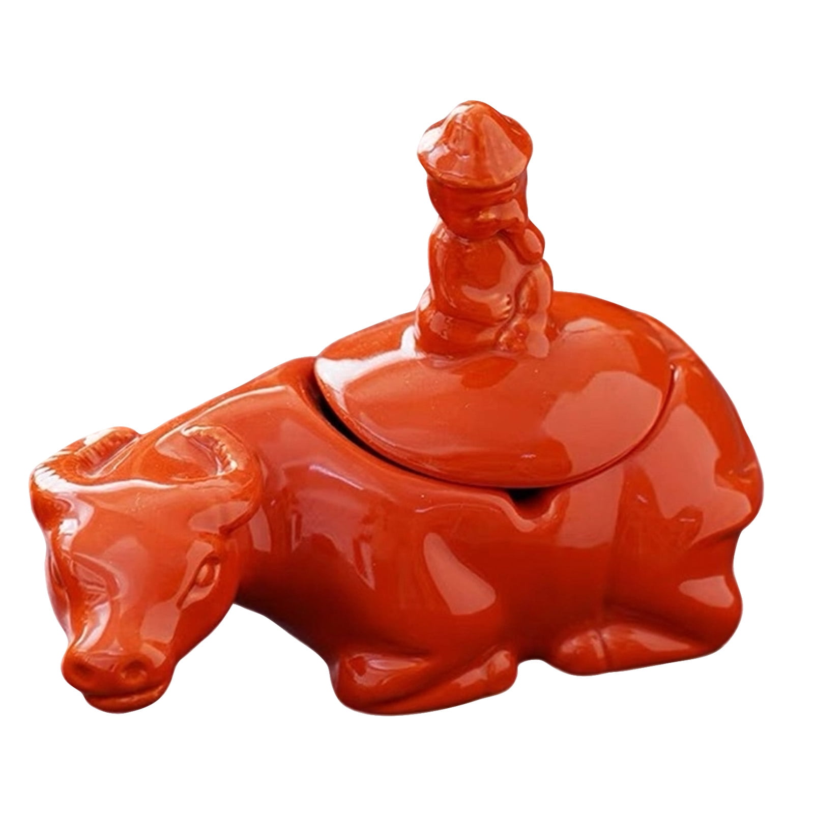 Ceramic Crab Shaped Ashtray Decorative Ornament for Home Office Desktop ...