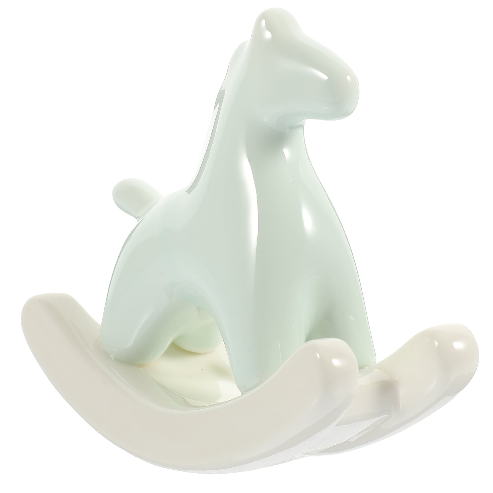 Raindrops Ceramic Statue 2pcs Ceramic Animal Figurine Decorative ...