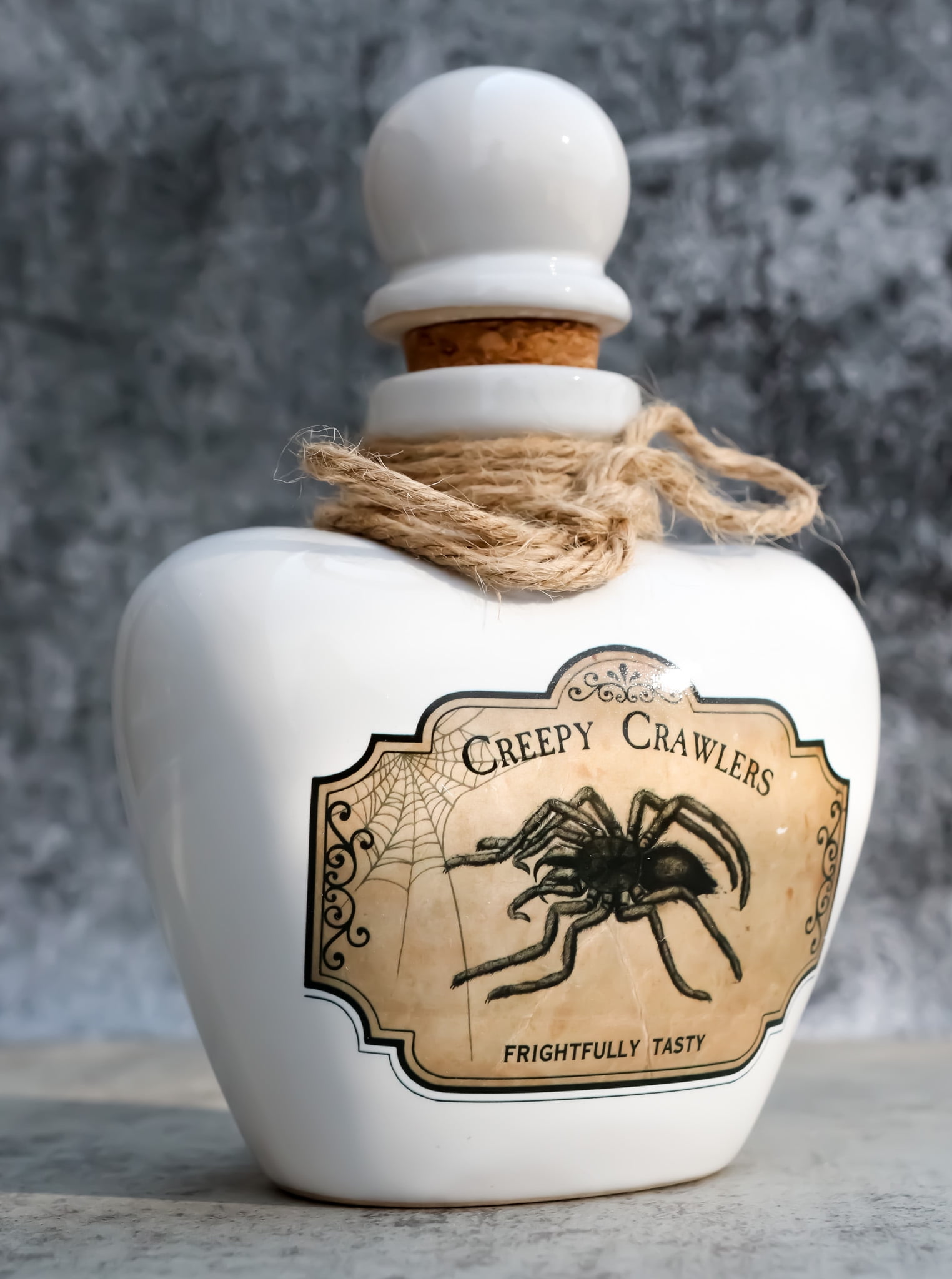 Ceramic Creepy Crawlers Spider Mad Doctor Witchcraft Poison Prop Potion ...