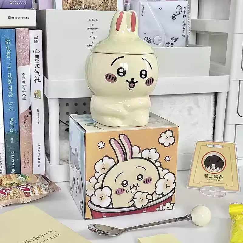 Ceramic Cup Cute Cartoon Anime Accessories Coffee Milk Mugs Practical ...