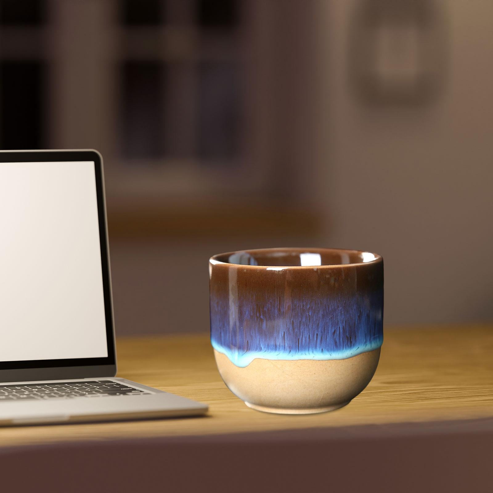 Ceramic Cups 150ml Japanese Style Handless Yerba Mate Teacup Kung Fu ...