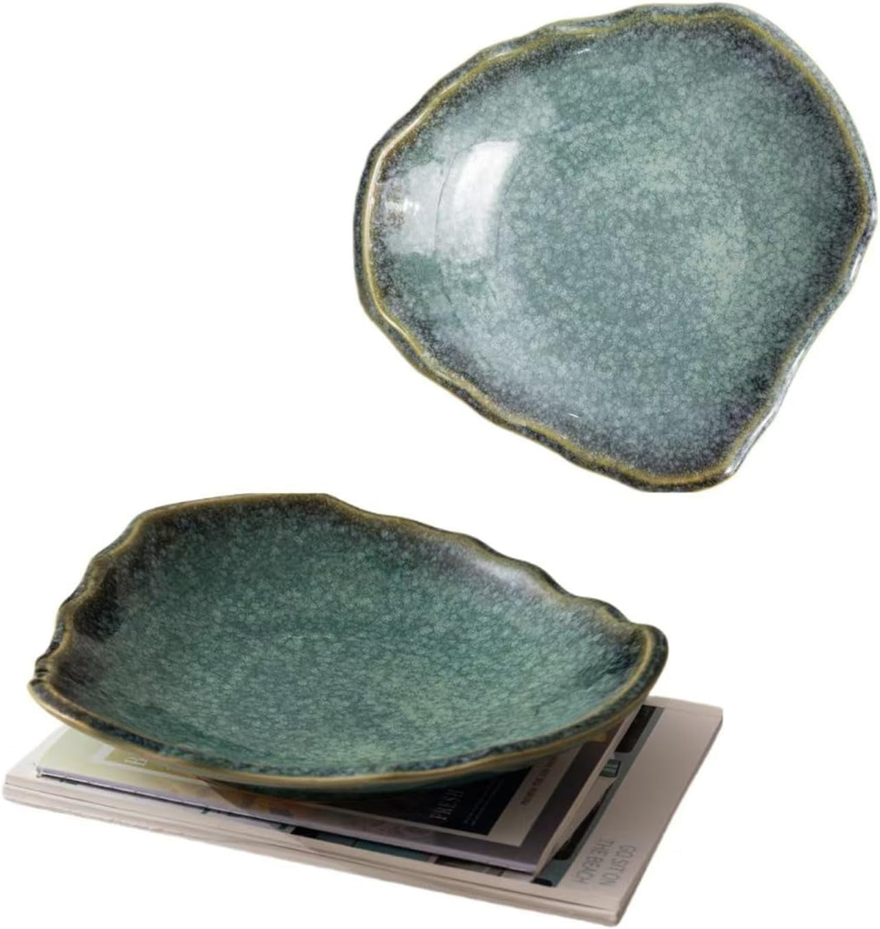 Ceramic Decorative Dish, Ceramic Trinket Tray, Porcelain Versatile ...