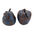 Ceramic Decorative Stoneware Made Apple And Pear Decor (Set Of 2 ...