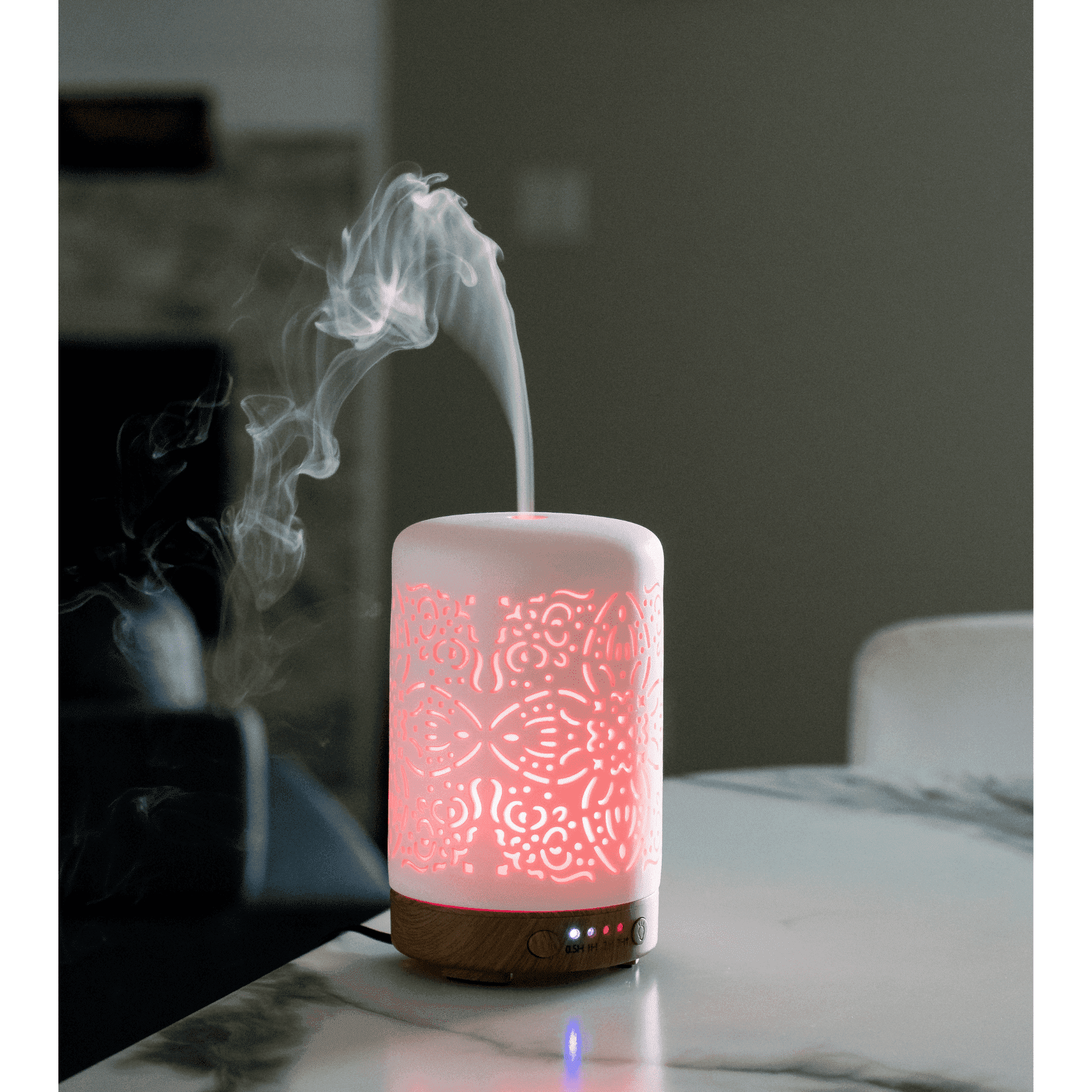 Aroma Outfitters 100ml Ultrasonic Oil Diffuser with Light Modes ...