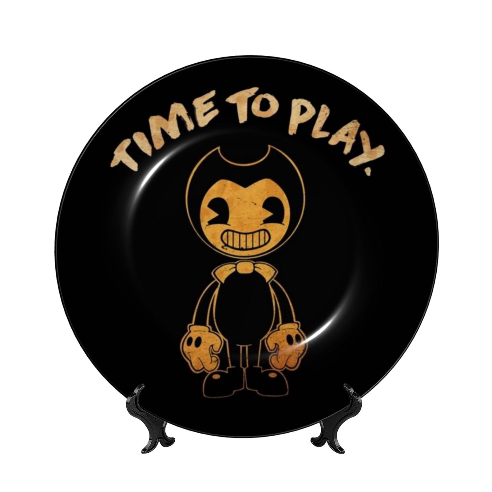 Ceramic Dinner Plates Bendy And The Ink Machine Bone China Decorative ...