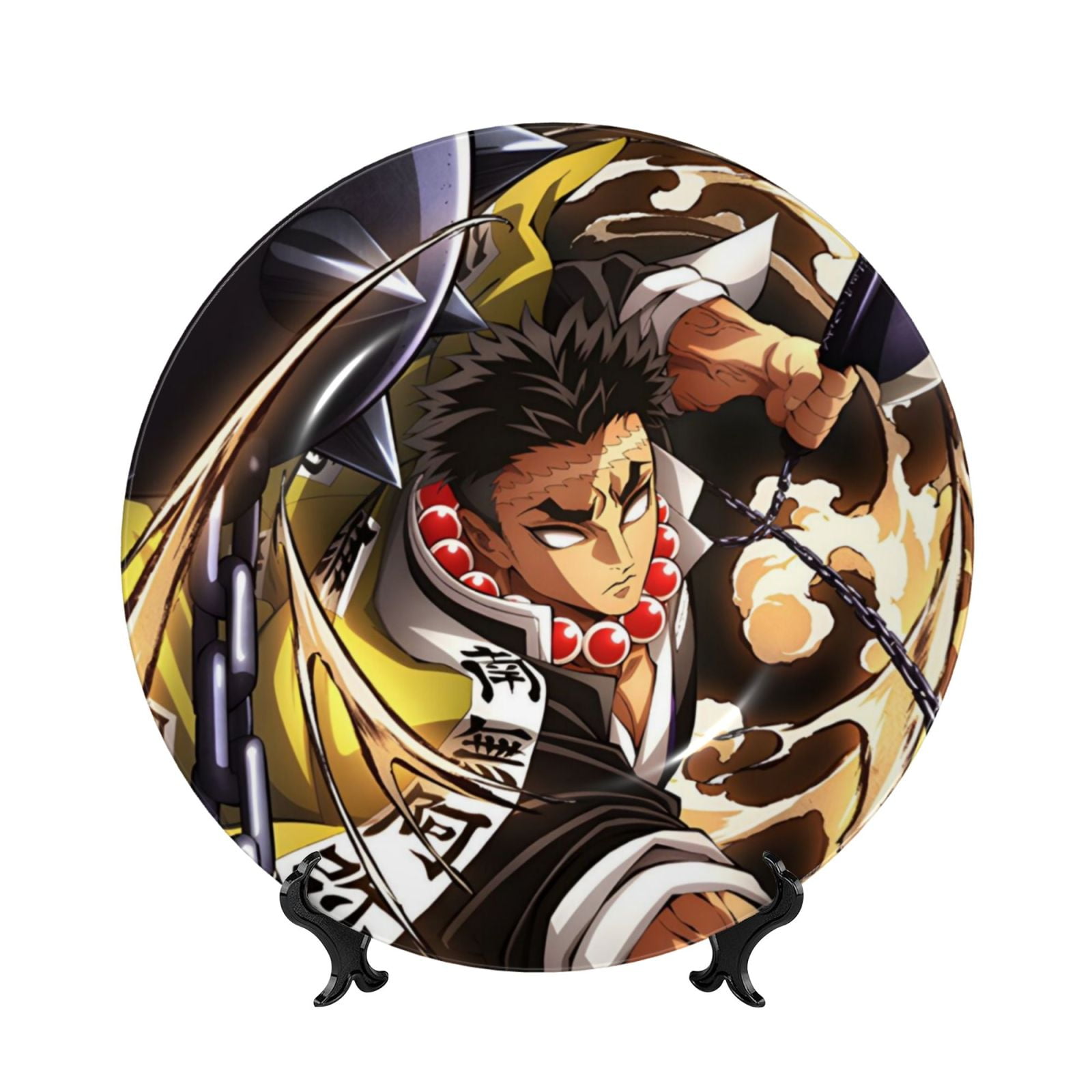 Ceramic Dinner Plates Demon Slayer Himejima Gyomei Bone China ...