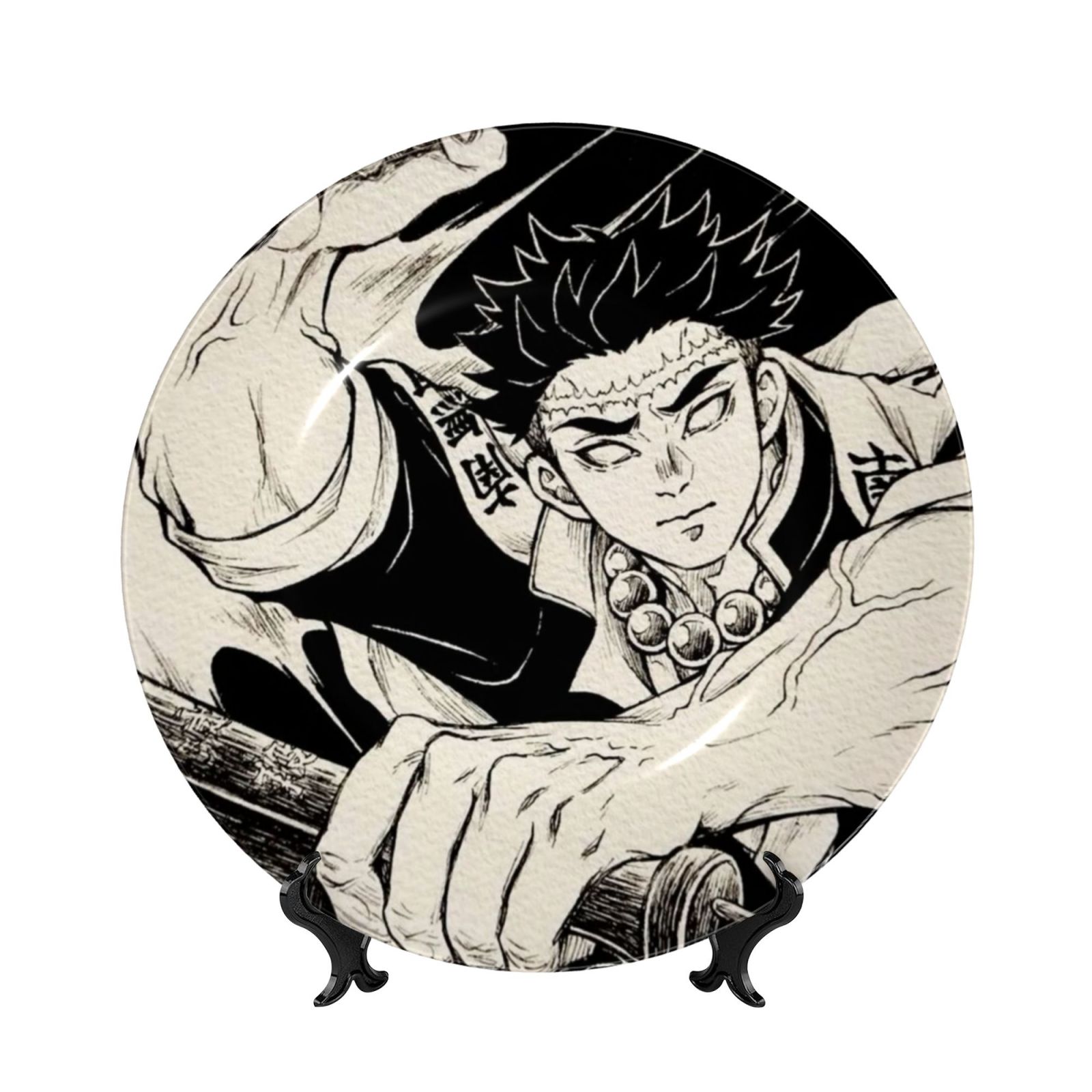 Ceramic Dinner Plates Demon Slayer Himejima Gyomei Bone China ...