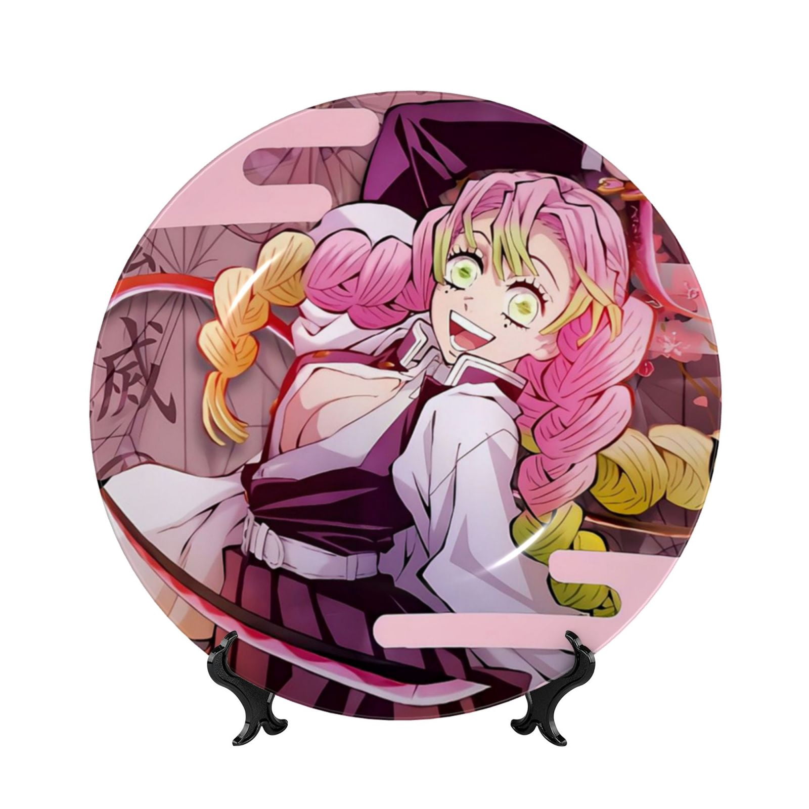 Ceramic Dinner Plates Demon Slayer Kanroji Mitsuri Bone China ...