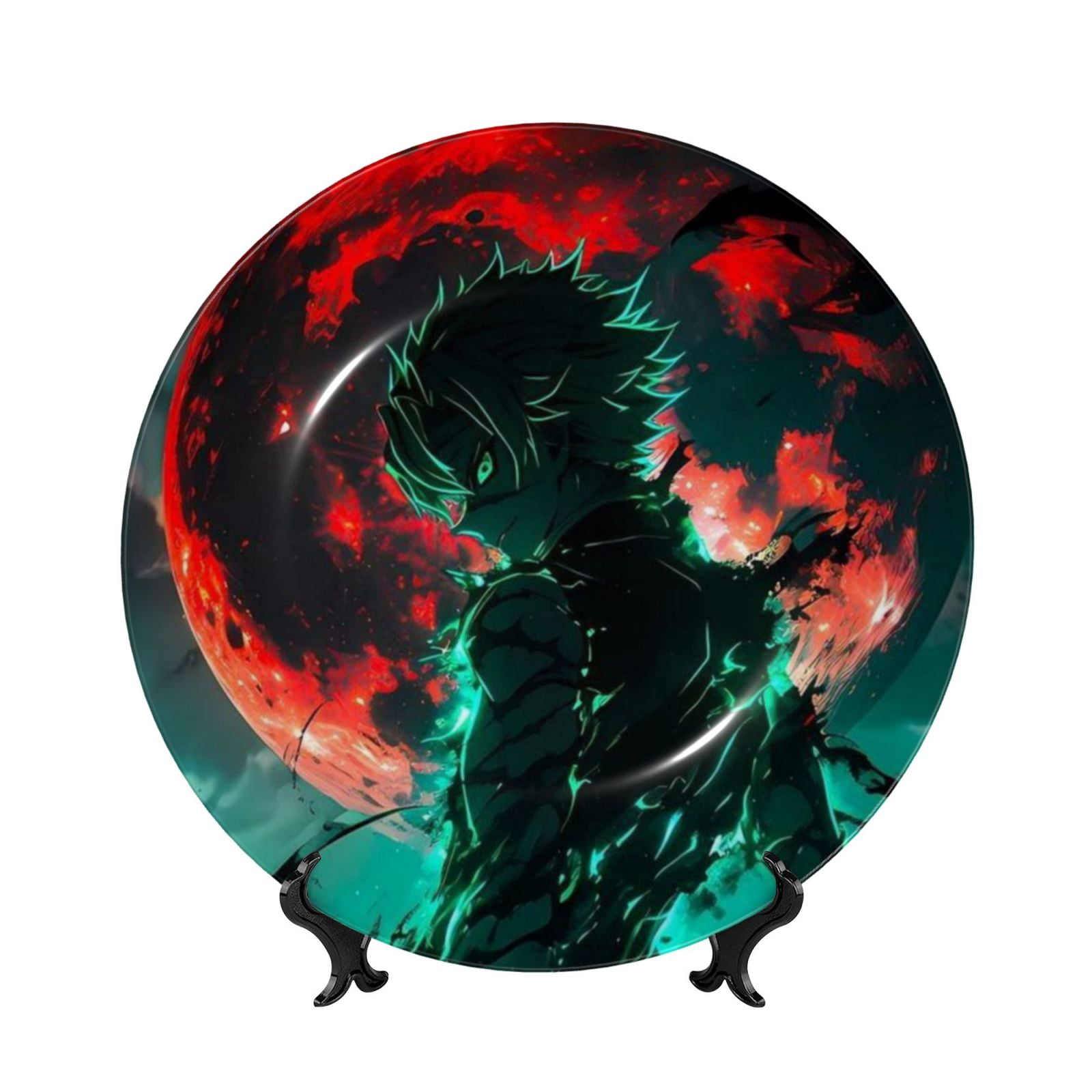 Ceramic Dinner Plates Demon Slayer Shinazugawa Sanemi Bone China ...