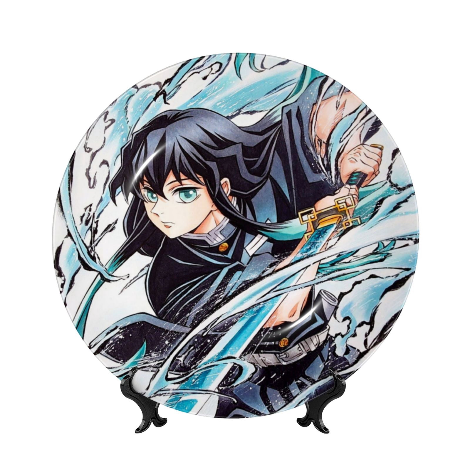 Ceramic Dinner Plates Demon Slayer Tokitou Muichirou Bone China ...