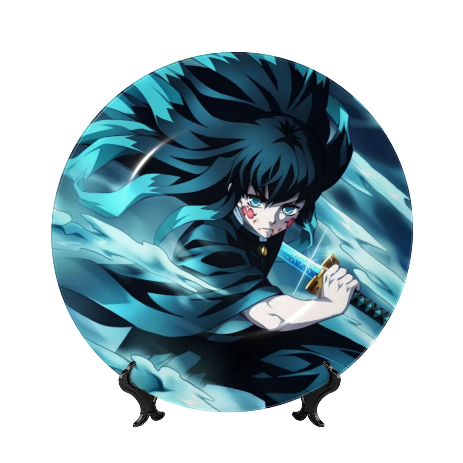 Ceramic Dinner Plates Demon Slayer Tokitou Muichirou Bone China ...