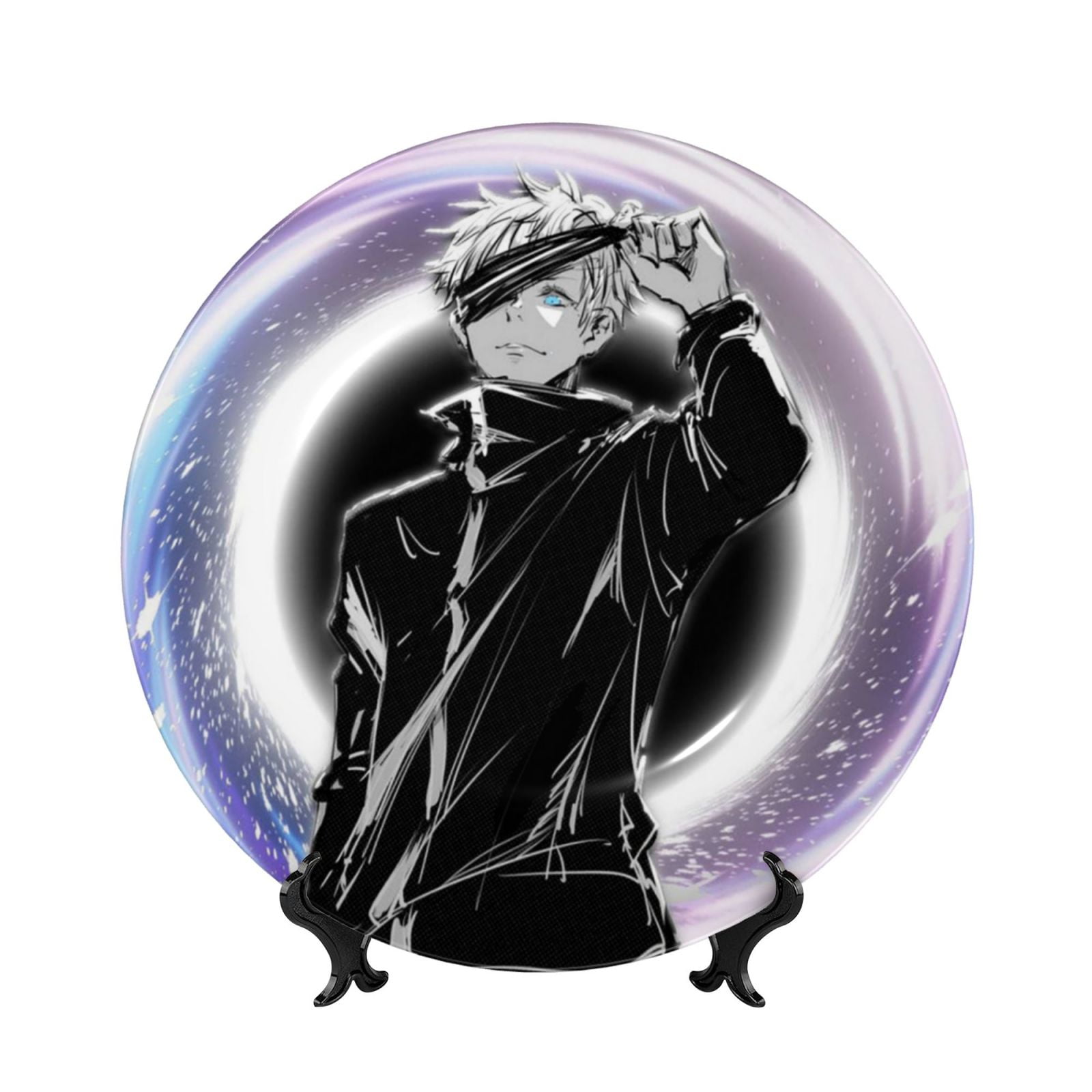 Ceramic Dinner Plates Jujutsu Kaisen Gojo Satoru Bone China Decorative ...