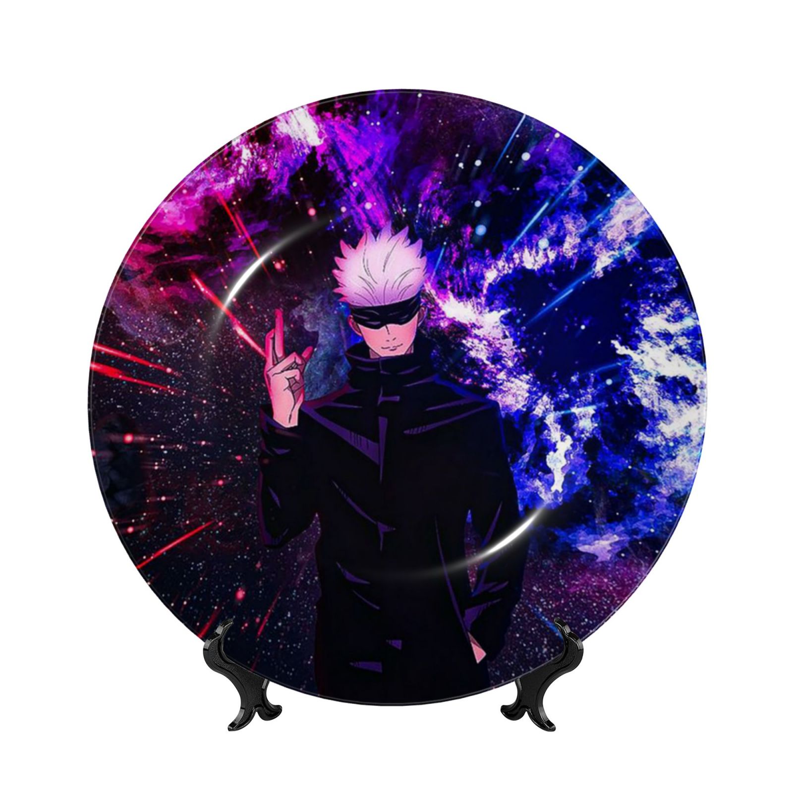 Ceramic Dinner Plates Jujutsu Kaisen Satoru Gojo Bone China Decorative ...