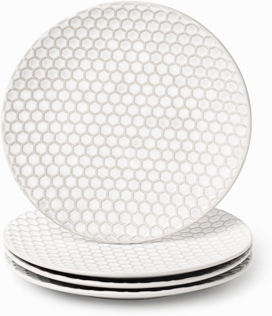 Ceramic Dinner Plates Set of 4, Lena Porcelain Dinner Plates ...