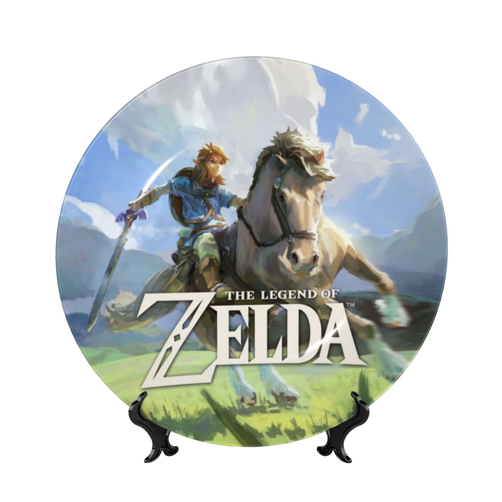 Ceramic Dinner Plates The Legend of Zelda Bone China Decorative with ...