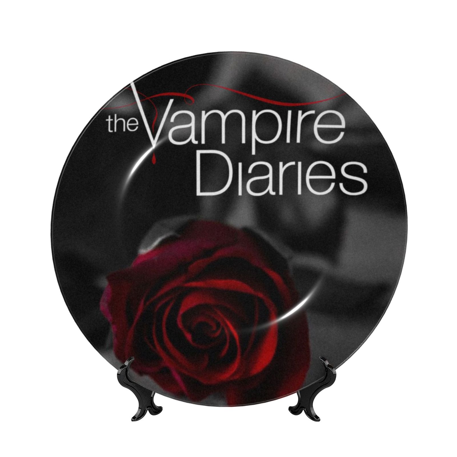 Ceramic Dinner Plates The Vampire Diaries Bone China Decorative with ...