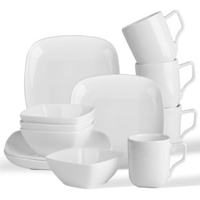 White Square Dinnerware