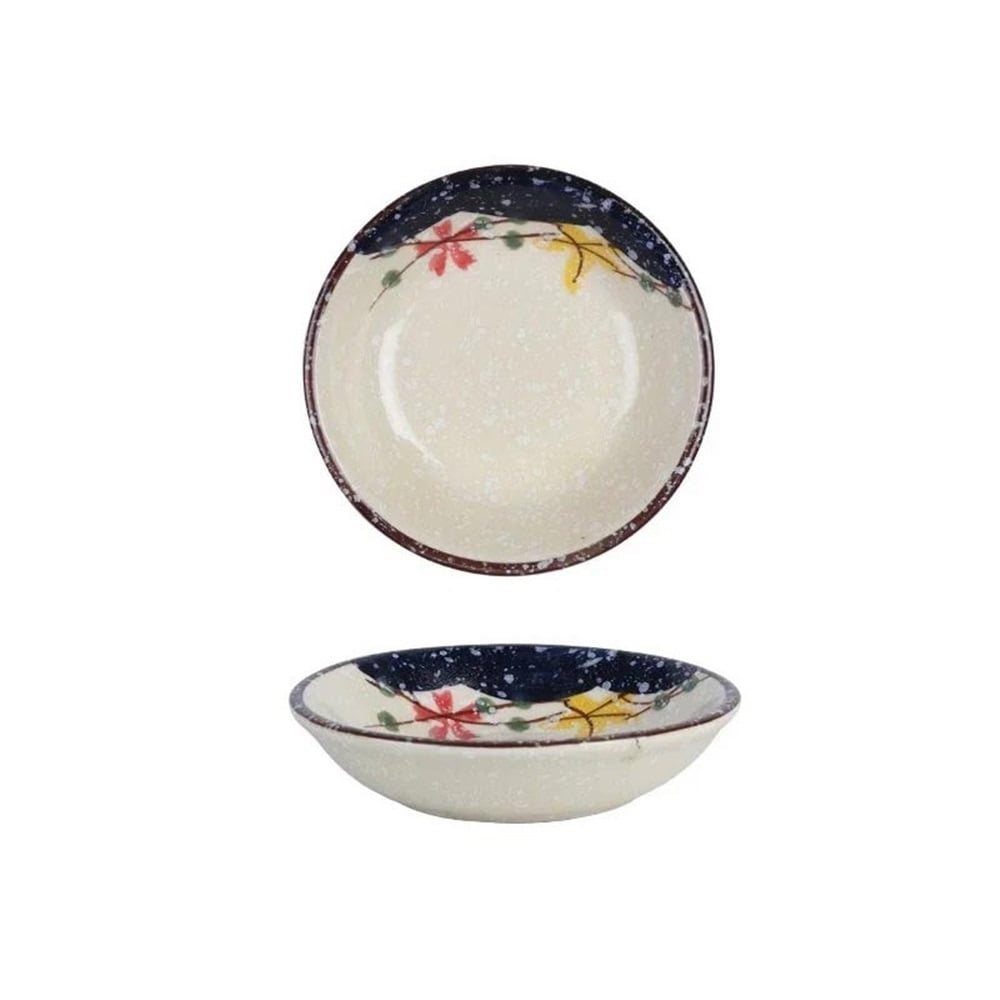 Ceramic Dish Porcelain Taste Plate Round Small Plate Dipping Saucer ...