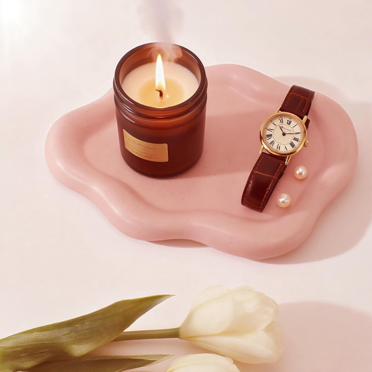 Ceramic Dish for Women, Tray Trinket Dish Tray, Cloud Plate, Watch Tray ...