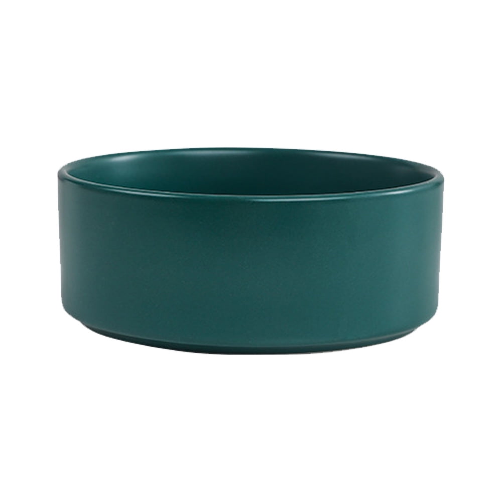 Ceramic Dog Cat Bowl Dish with Stand for Food and Water Feeder , Modern ...