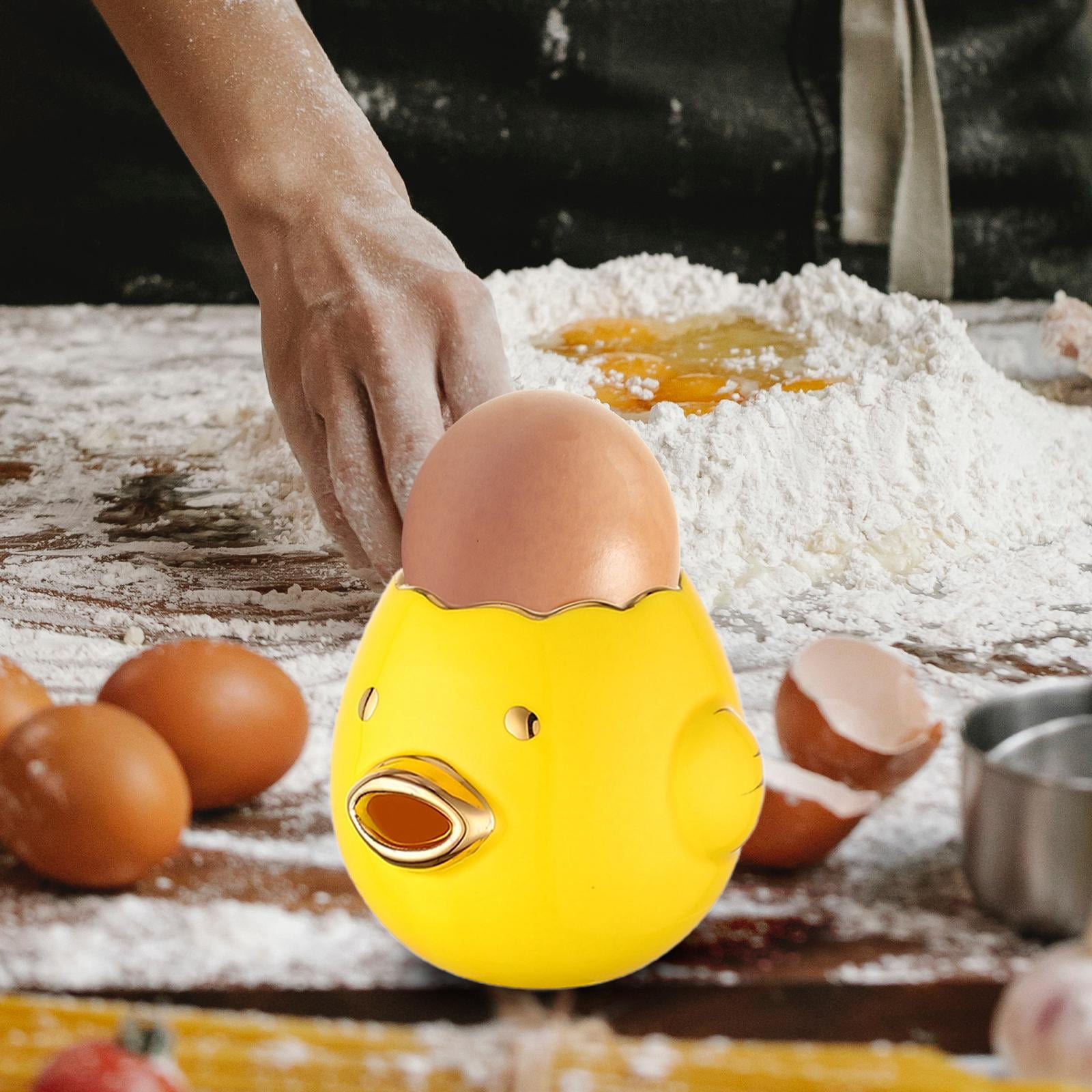 Ceramic Egg Yolk Divider Egg Filter Splitter Baking Assistant Egg ...