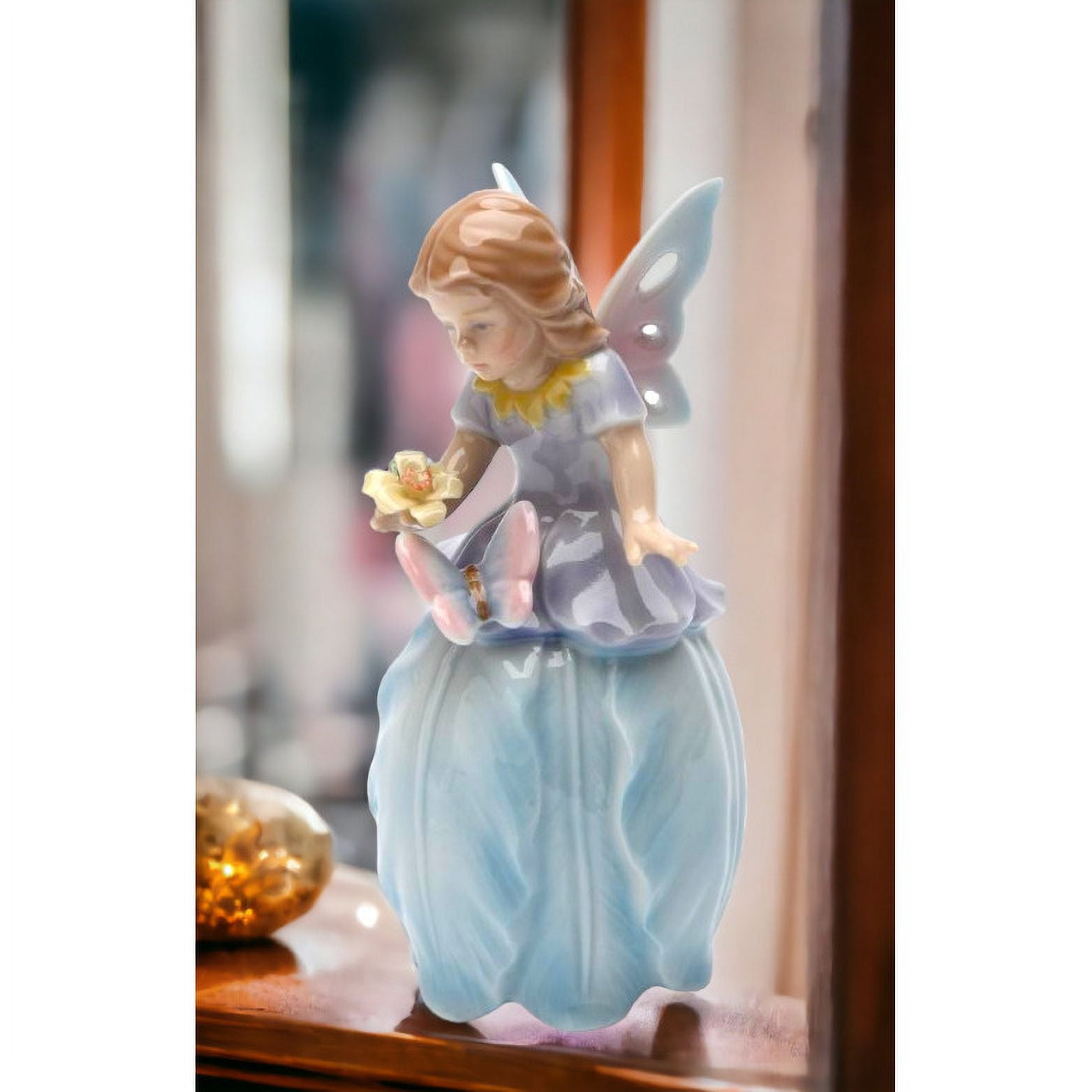 Ceramic Fairy Bell Tulip Flower 2.5x4.5 inches - Walmart Business Supplies