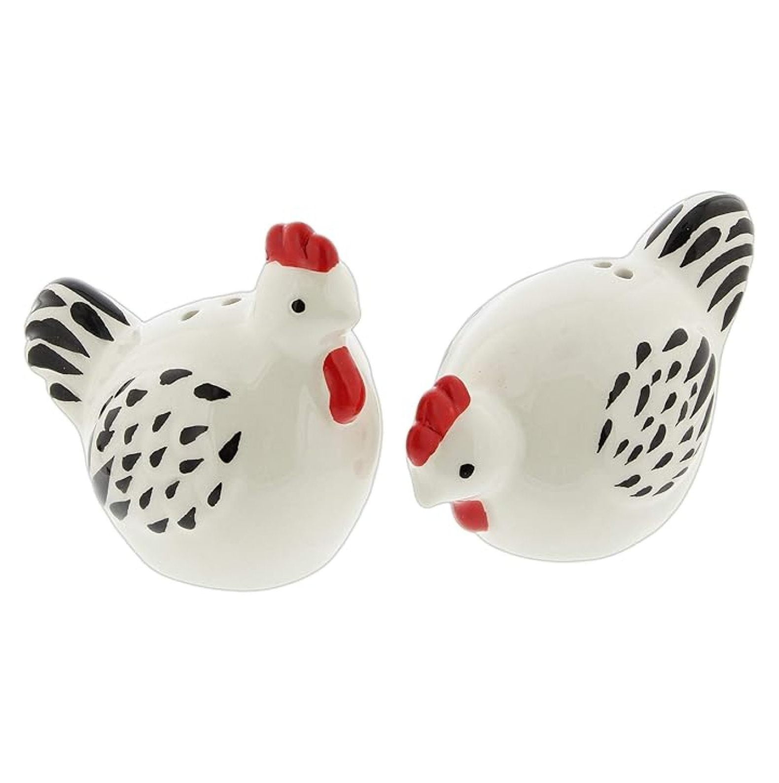 Ceramic Farmhouse Salt & Pepper Shaker Set (Chickens) - Walmart.com