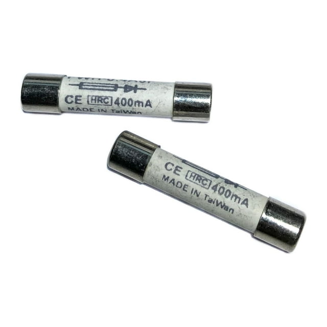 Ceramic Fast Acting Fuses for Digital Multimeters - 0.4A (400mA) / 600V ...
