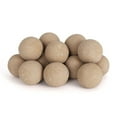 Ceramic Fire Ball Set 30 Pack - Sand - Walmart.com