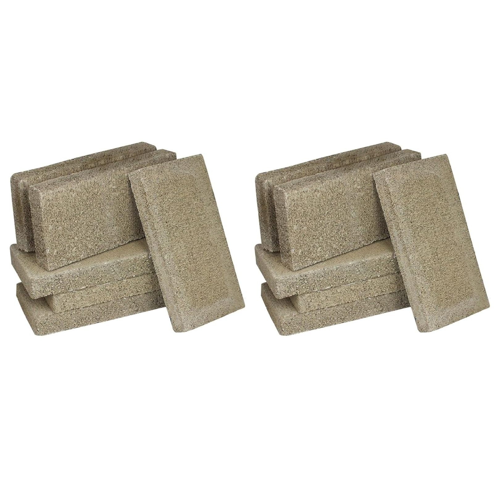 Ceramic Fire Bricks for Coal and Wood-Burning Stoves, Fireplaces, and ...