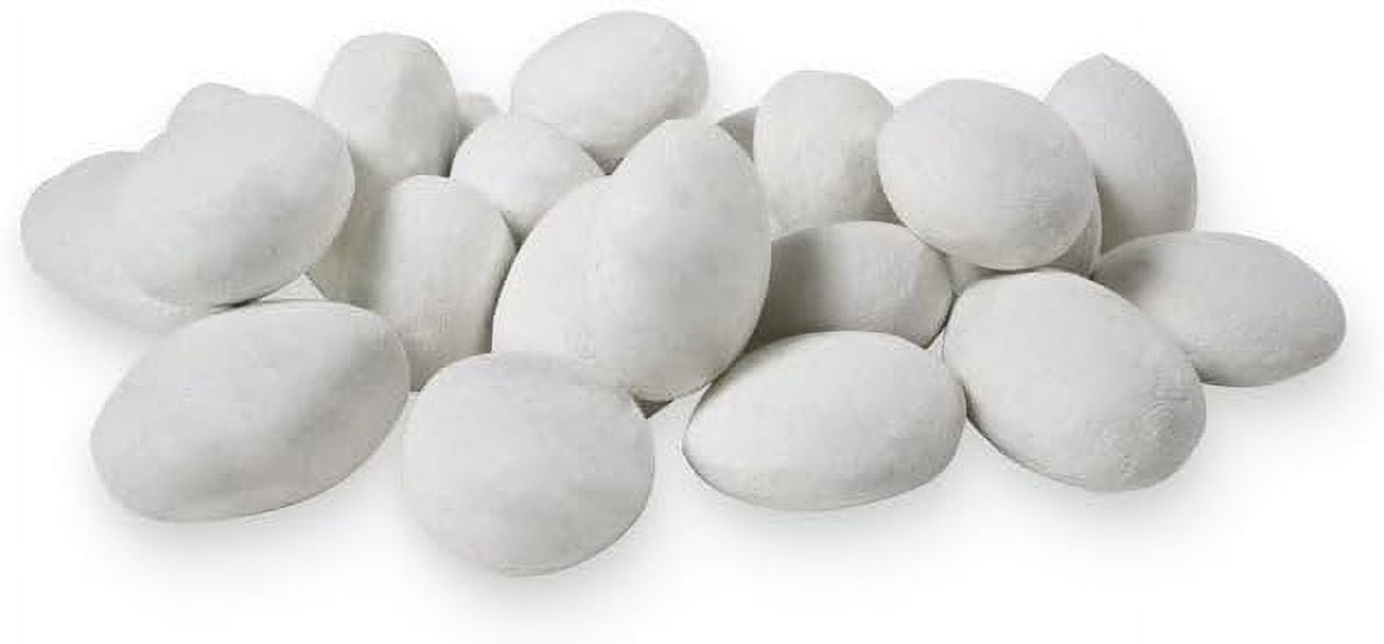 Ceramic Fire Pebbles | Use in Fireplace or | Outdoor Indoor Fire ...