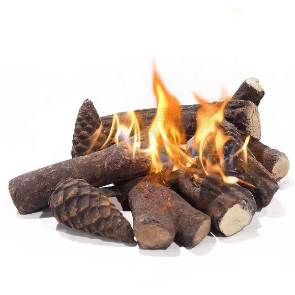 Faux Fireplace Logs