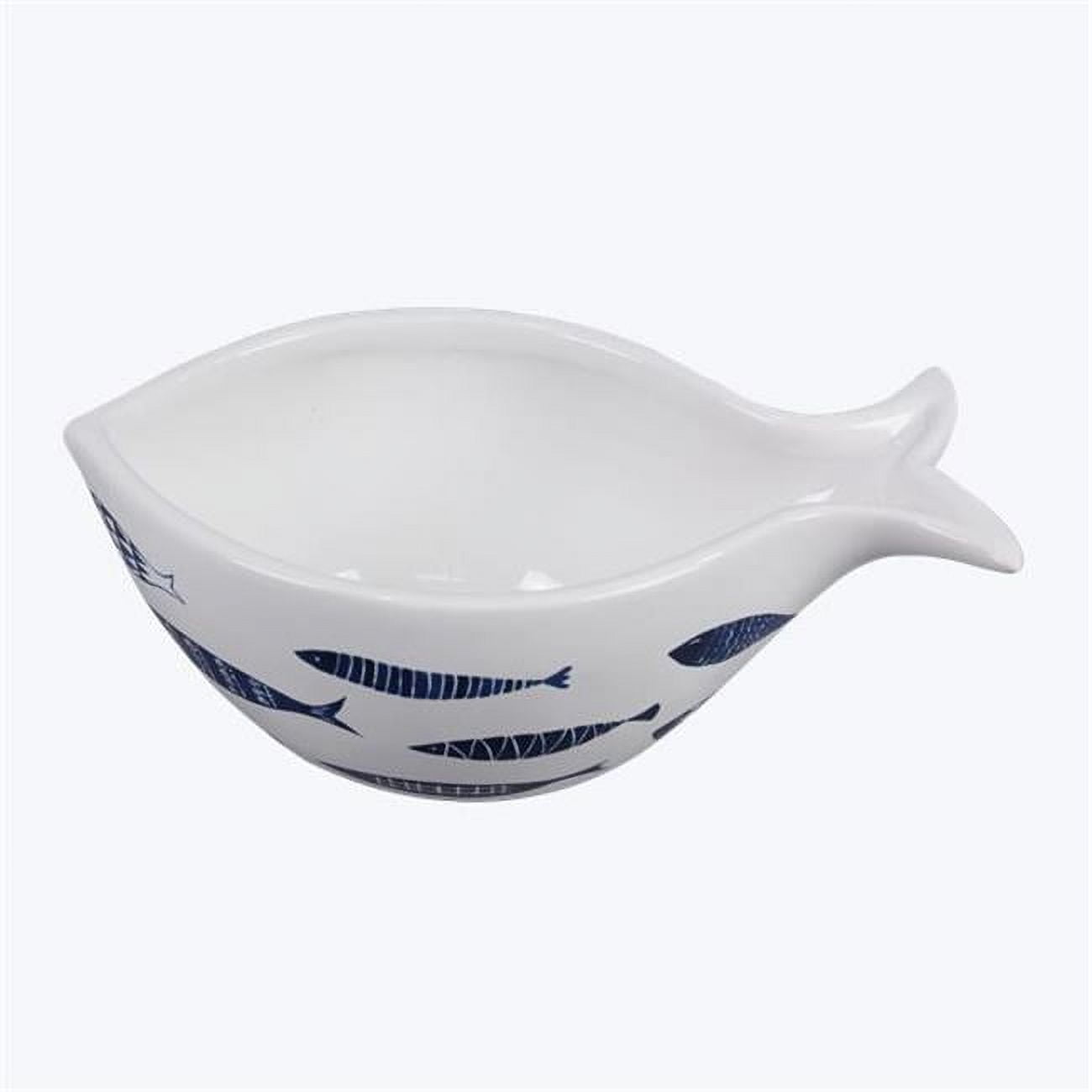 Ceramic Fish-Shaped Bowl, Blue - Walmart.com
