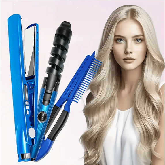 Ceramic Flat Iron, Straightener For A Smooth Finish, Ceramic Floating ...
