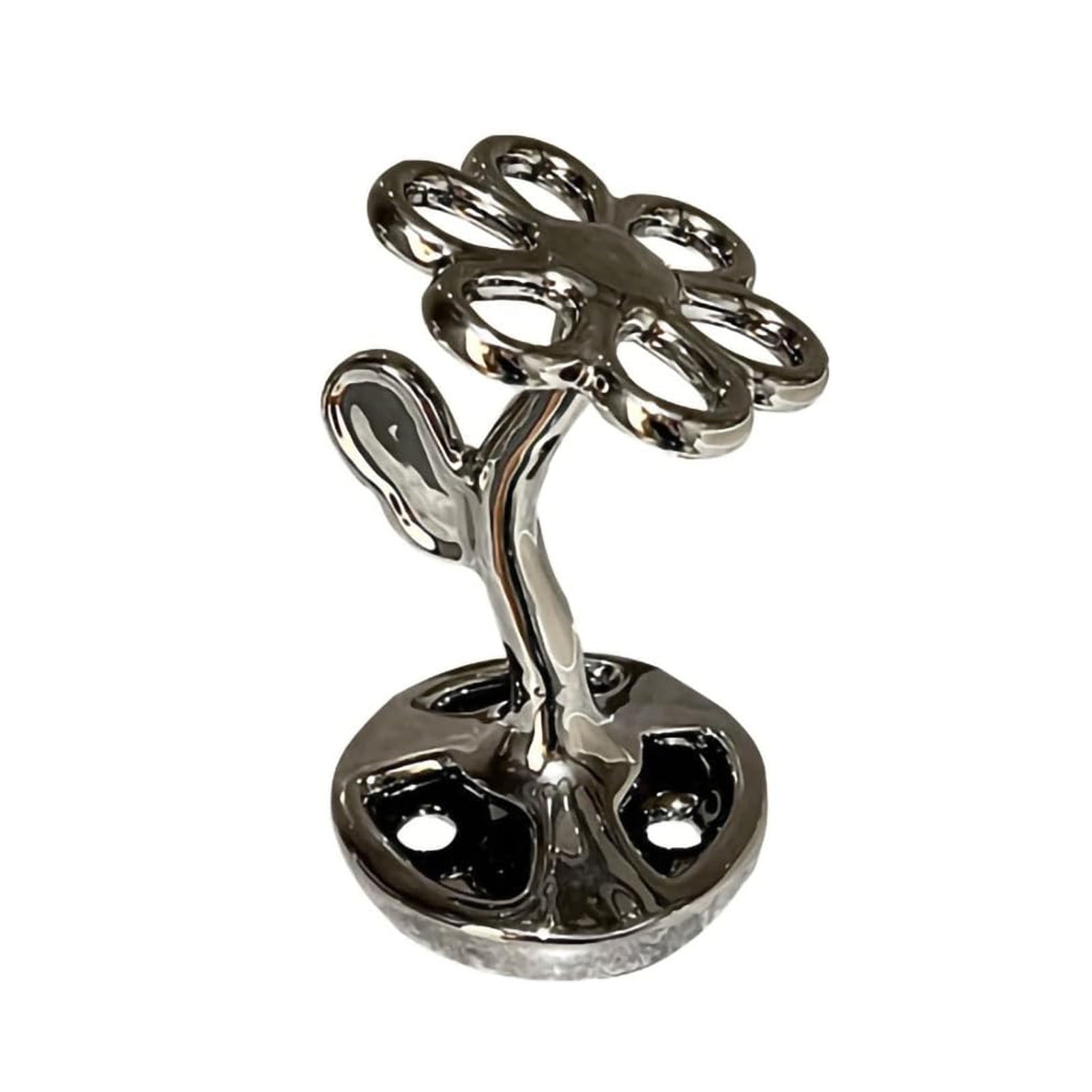 Ceramic Flower Toothbrush Multifunctional Bathroom Organizer Makeup ...