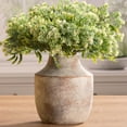 Ceramic Flower Vase B-7.5"h-terracotta 7.5 Inch Farmhouse Rustic ...