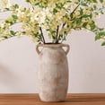 Ceramic Flower Vase L-terracota 12 Inch Farmhouse Rustic Decorative ...