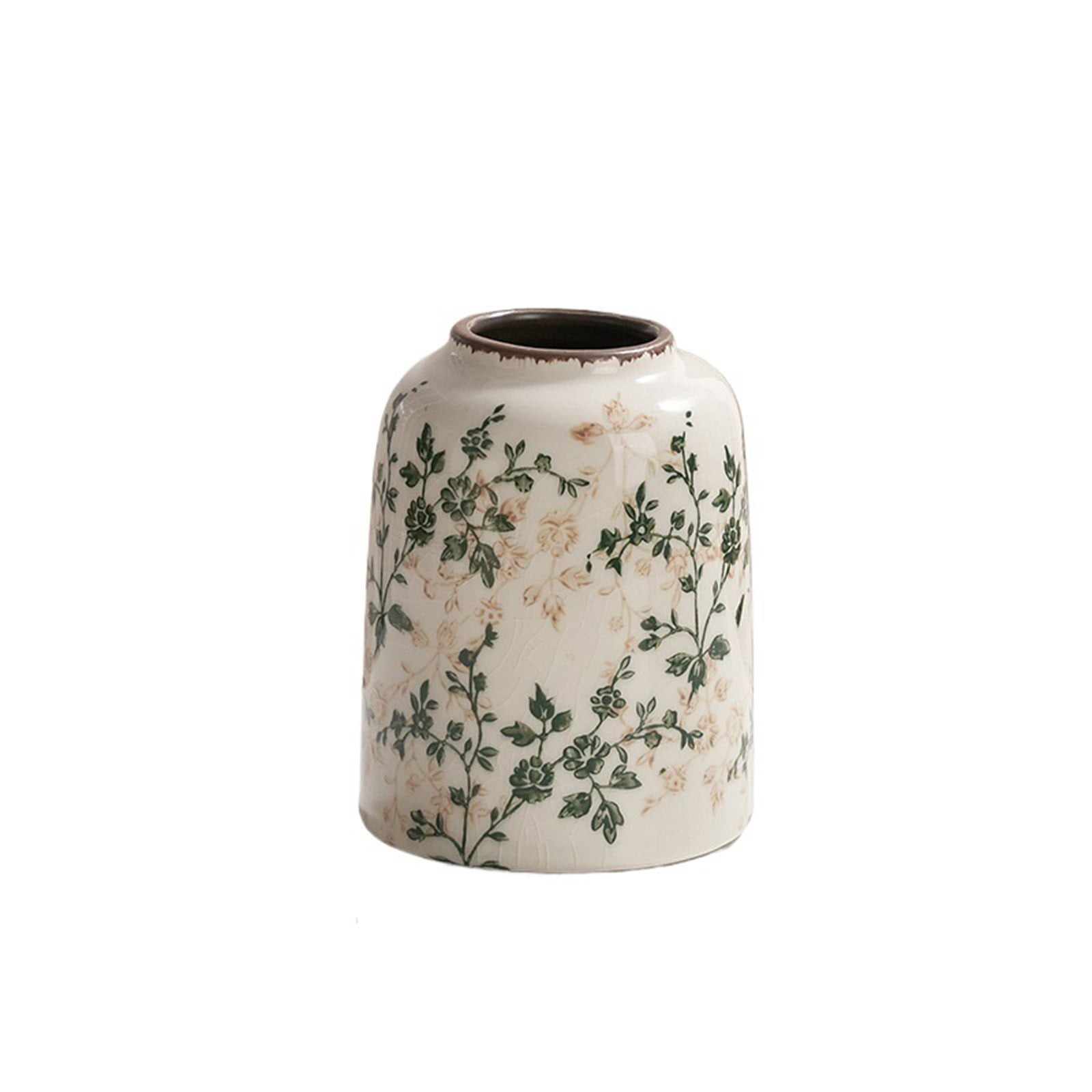 Ceramic Flower Vase Matte Finishing, Minimalist Design for Home Décor ...
