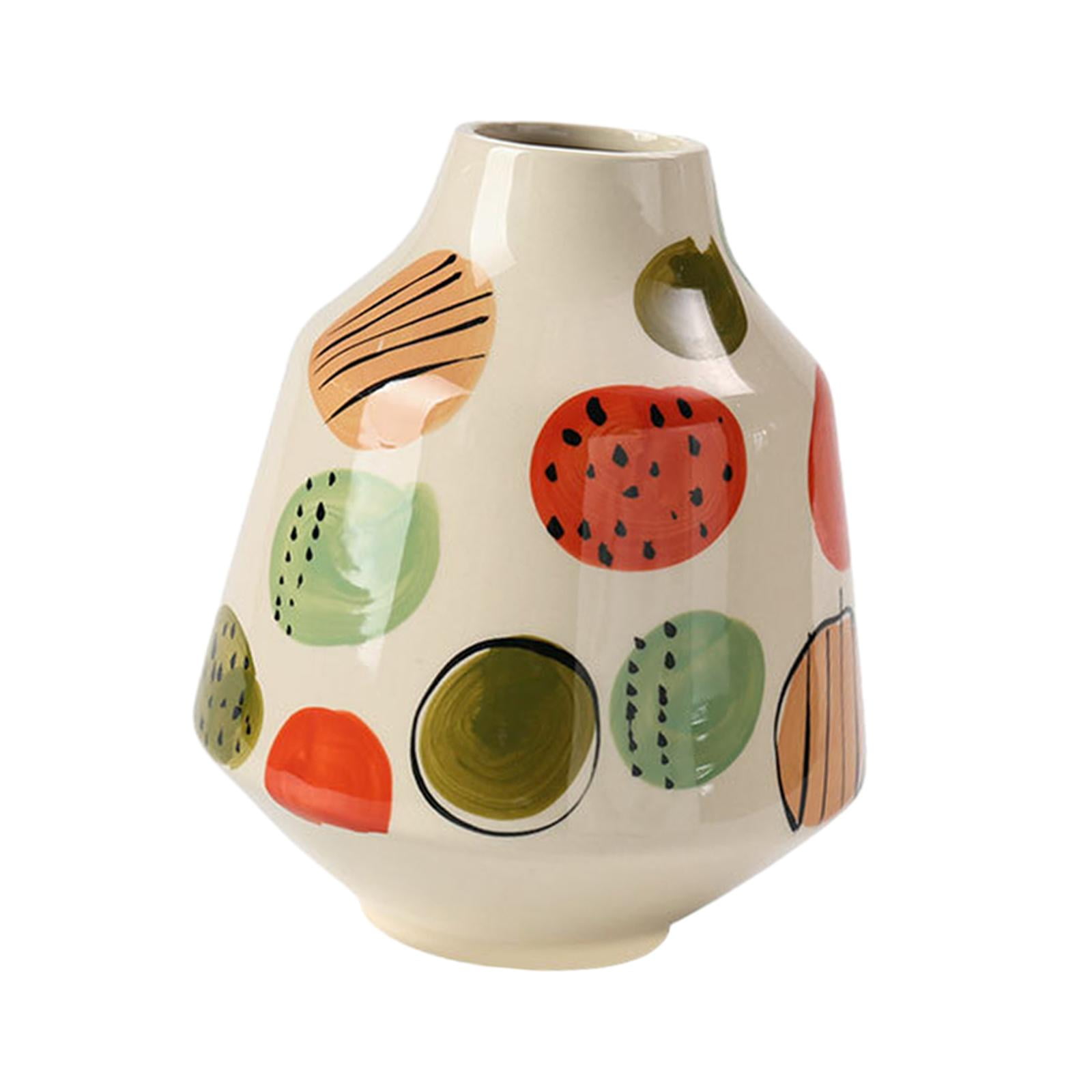 Ceramic Flower Vase Plant Pot Dried Flowers Holder Floral Arrangements ...