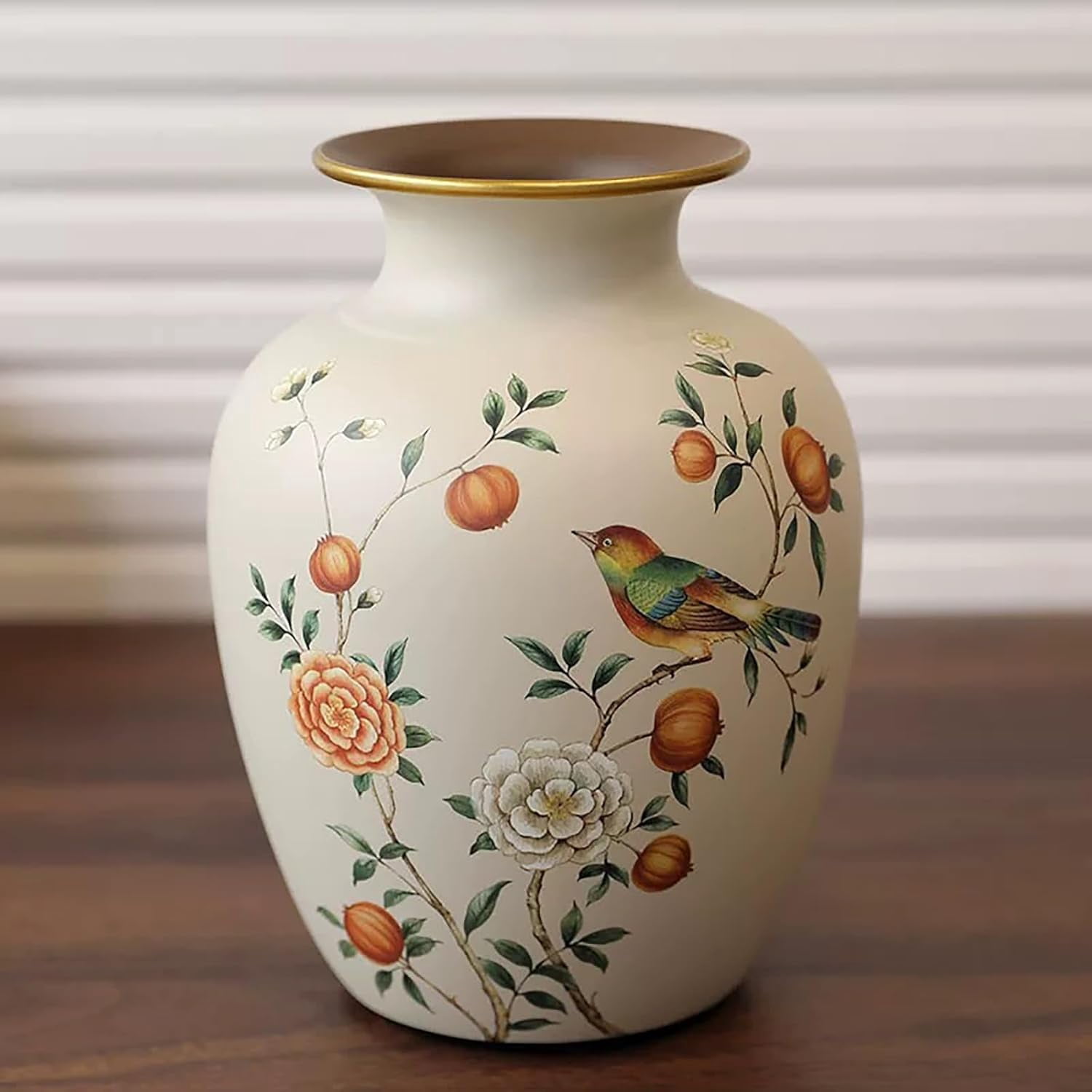 Ceramic Flower Vase, Vintage Home Decor Vases, Farmhouse Decorative ...