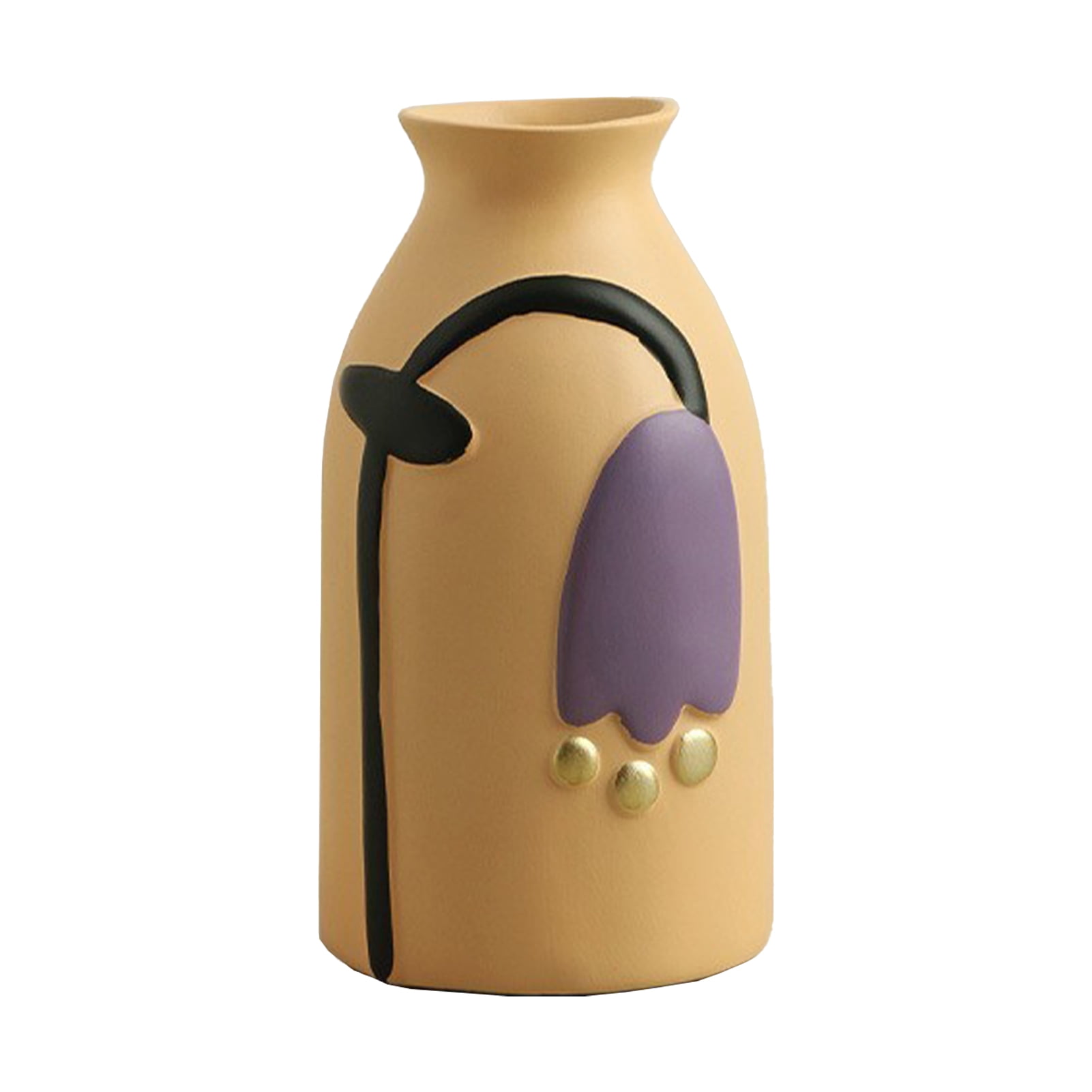 Ceramic Flower Vases Centerpieces Unique Boho Vases Table Vase For ...