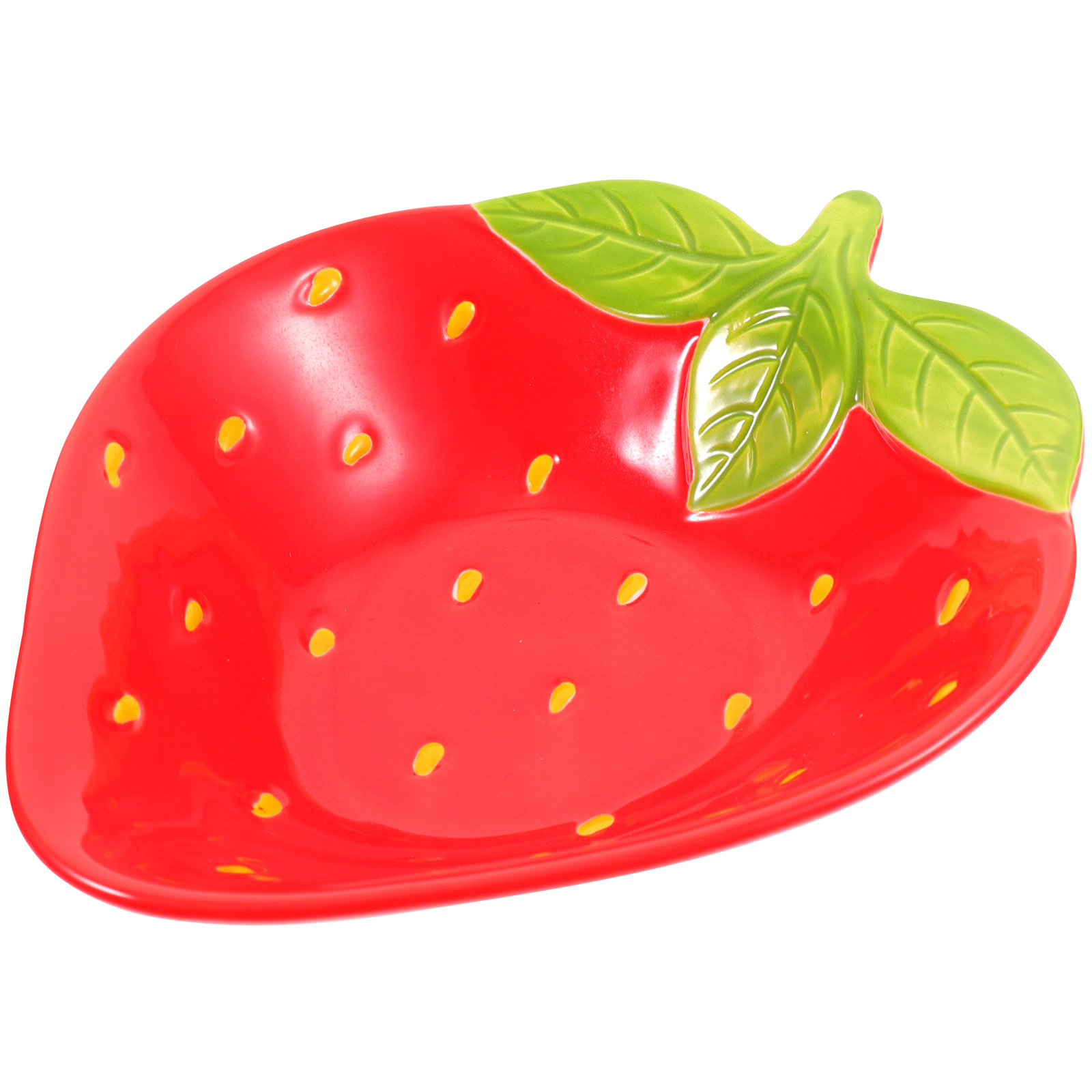 Ceramic Food Bowl Adorable Strawberry Food Bowl Fruit Serving Bowl ...