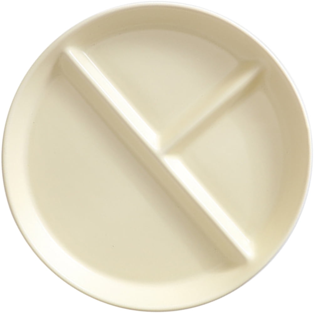 Ceramic Food Plate Household Food Tray Ceramic Divided Plate Home Food ...